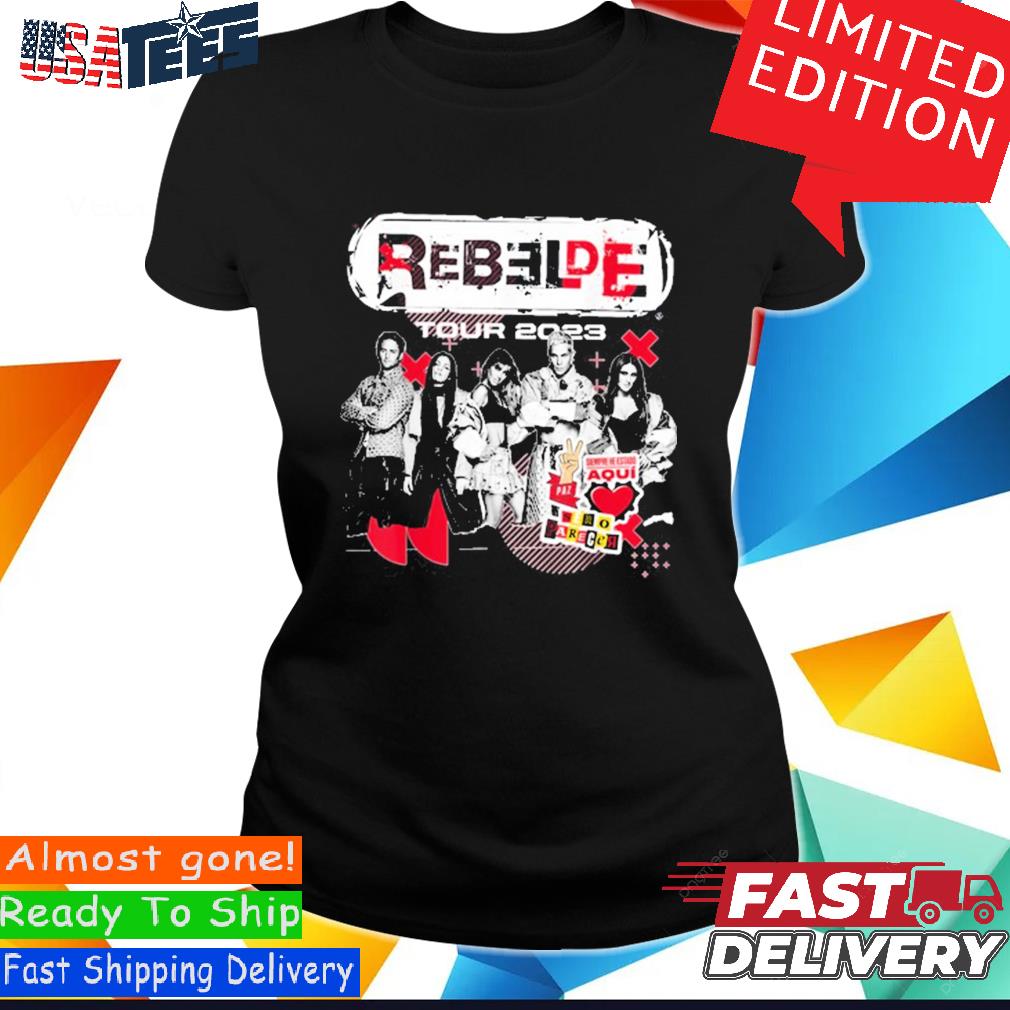 RBD Rebelde Tour Shirt, hoodie, sweater and long sleeve