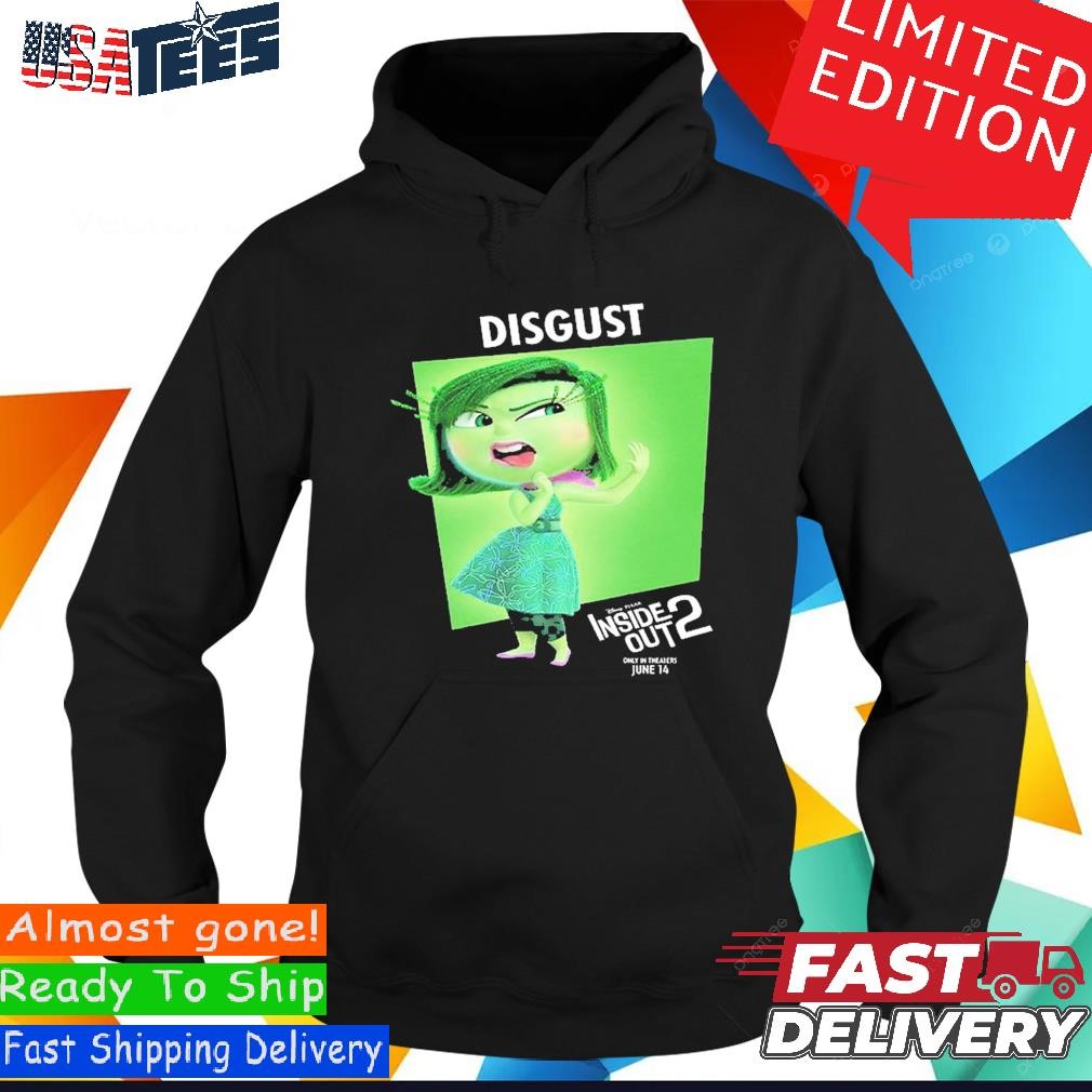 Official Liza Lapira Voices Disgust In Inside Out 2 Disney And Pixar Official Poster Shirt