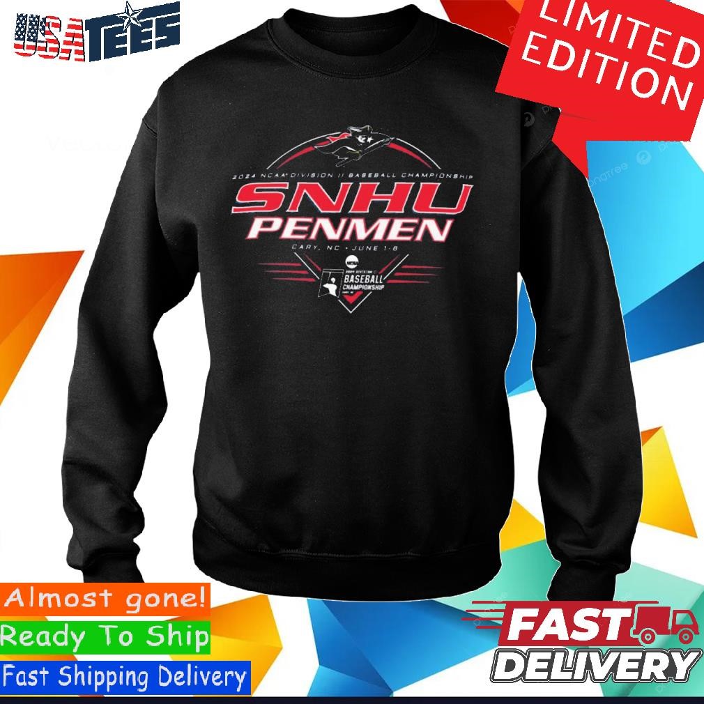 Official SNHU Penmen 2024 NCAA Division II Baseball Championship shirt ...